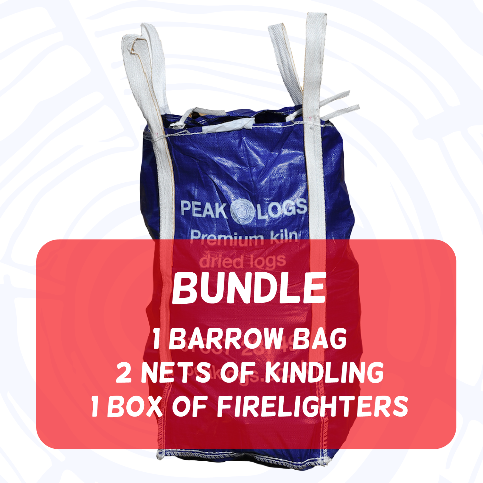 Hardwood Barrow Bag Bundle - Peak Logs